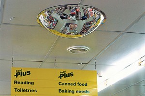 Full ceiling dome mirror | Lansdell Glass